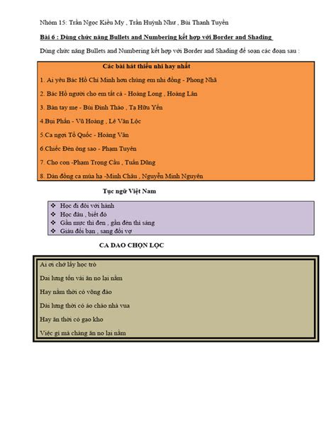 Nhóm 15 Tab Table Pdf