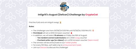 Intigritis August 2024 Ctf Challenge