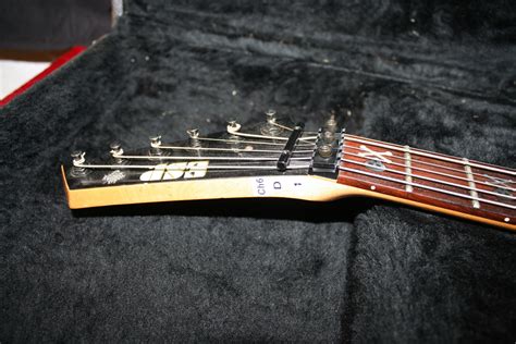 Esp Kh 4 2000s Black Guitar For Sale Richard Kruspe