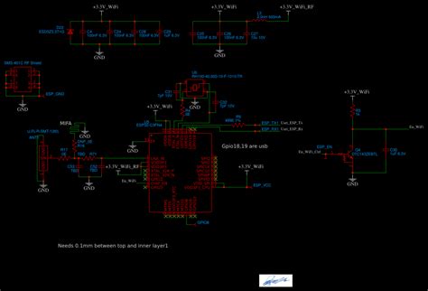 ESP WiFi BT Module Resources EasyEDA