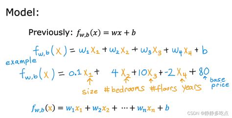 Machine Learning 吴恩达 学习笔记之week1machine Learning 11 多维特征 12 13 向量化 14 用于多元线性回 Csdn博客