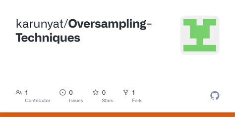 Github Karunyatoversampling Techniques