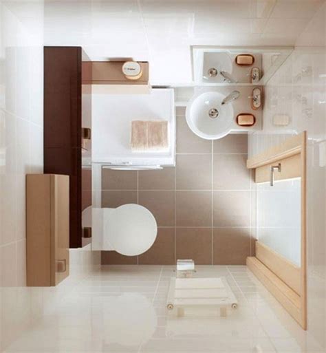 Удачная планировка маленькой ванной комнаты для расширения пространства