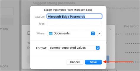 How To Export And Delete Saved Passwords In Microsoft Edge Thefastcode