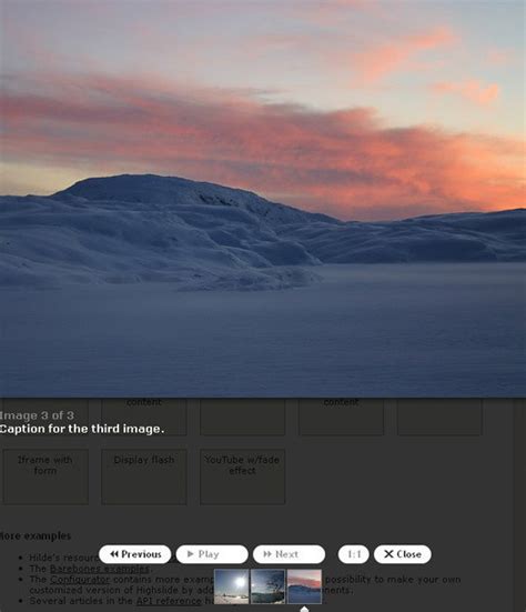 collection of amazingly stylish jquery image and multimedia gallery plugins