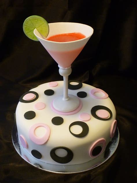 Cocktail Martini Glass Cake Martini Cake Cocktail Cake Cake