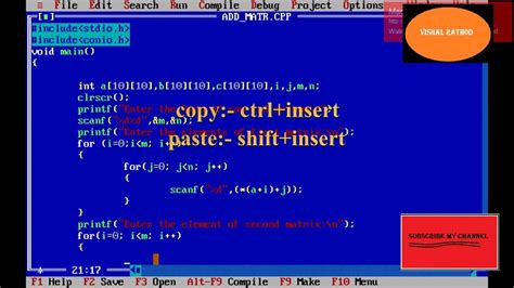 C Programming Addition Of Two Matrices Add Two Matrix In C How To