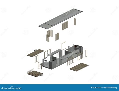 Architecture Diagram Exploded Axonometric Diagram Architecture Bank2home Com