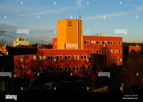 Czech Hydrometeorological Institute Chmi Building In Prague Sign Company Meteorology