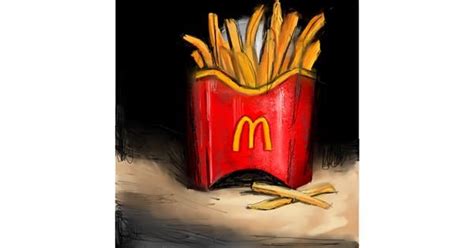 Mcdonalds French Fries Drawing