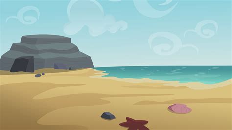 Mlp Fim Beach Background By Perplexedpegasus On Deviantart