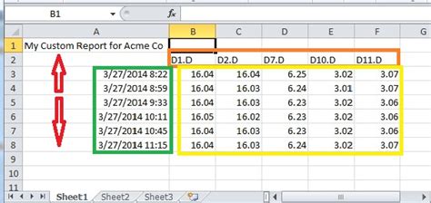 How To Create Custom Excel Report In Datapage 50