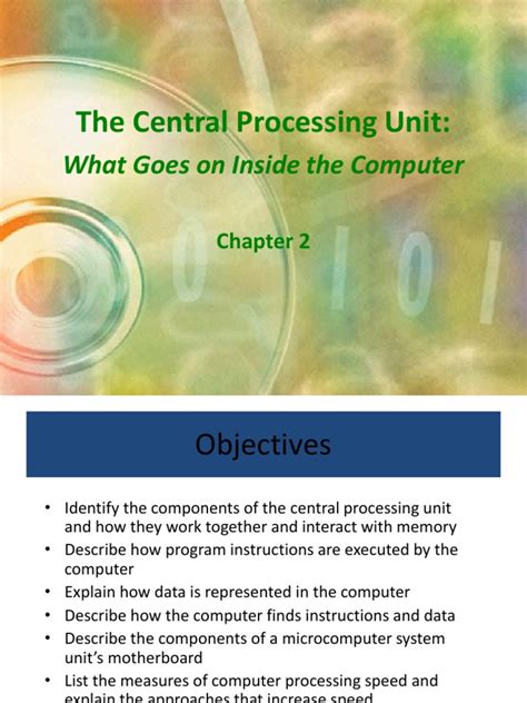 the central processing unit what goes on inside the computer pdf multi core processor