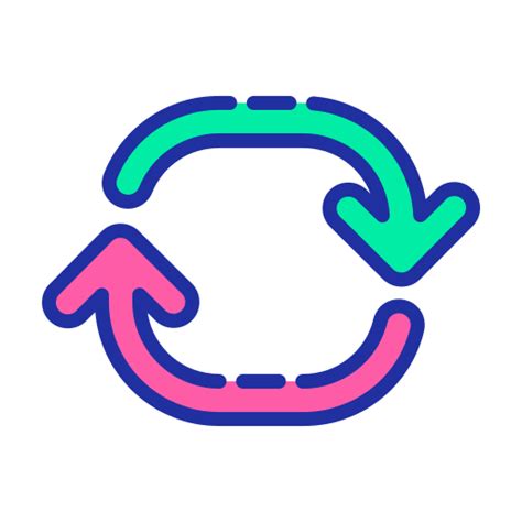 rotate good ware lineal color icon