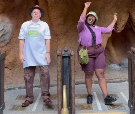 First Look At Disneylands Bayou Country Cast Member Costumes Chip