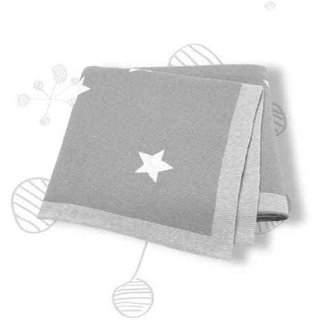 Cobija Estrellitas Gris ⋆ Matatena Bebé