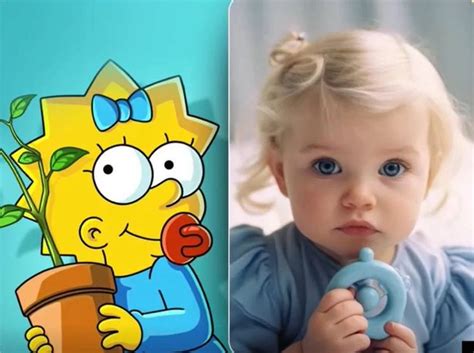 کاراکترهای کارتون محبوب سیمپسون ها در دنیای واقعیت