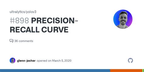Precision Recall Curve · Issue 898 · Ultralyticsyolov3 · Github