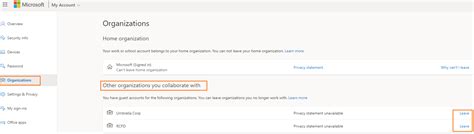 Leave Directory Azure Portal Microsoft Qanda