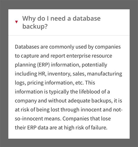 Why Do I Need A Database Backup Verified Backups Llc Posted On The Topic Linkedin