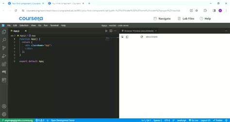 Dhanush S On Linkedin Coursera Frontenddevelopment Reactjs