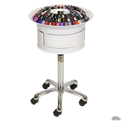 Количка за маникюр Adela бяла черна сива Фризьоро козметично СПА оборудване София N