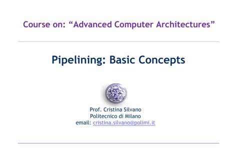 L01 A Pipelining Basic Concepts 1