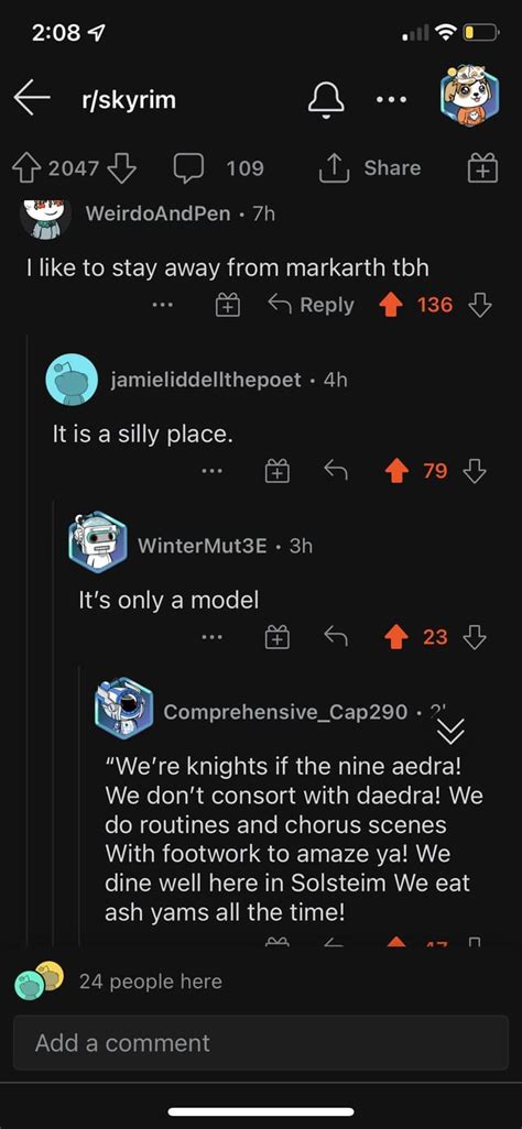 Skyrim Has A Monty Python Moment Rsuddenlymontypython