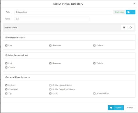 Cerberus Ftp Server 12 10 Presents Independent Directory And File Level Permissions Cerberus