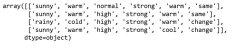 Find S Algorithm Using Python Codespeedy