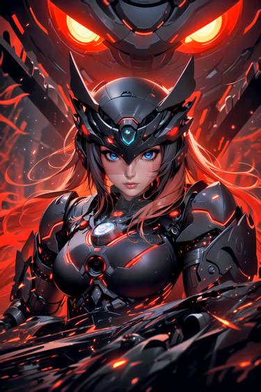 Female Mech Piolet With Guns By Ablenightroad1 On Deviantart