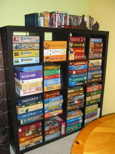 Board Game Storage Cabinet
