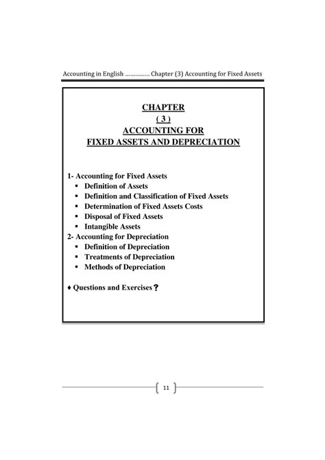 Pdf Chapter 3 Accounting For Fixed Assets And Depreciation