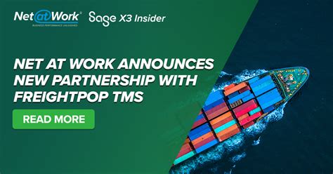 Net At Work Announces New Partnership With Freightpop Tms
