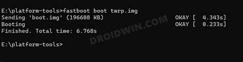 How To Install TWRP Recovery On Android DroidWin