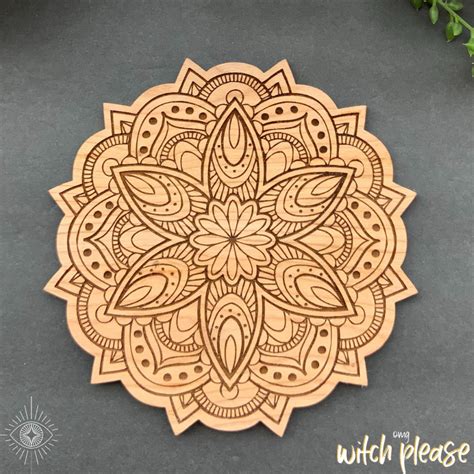 Floral Yoni Mandala Crystal Grid Sophia Larosa