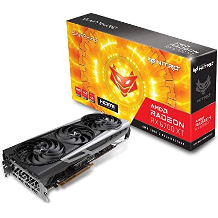 Amazon Com XFX Speedster SWFT309 AMD Radeon RX 6700 XT CORE Gaming Graphics Card With 12GB