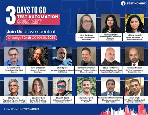 Testautomationsummit Chicagosummit Aiintesting Digitaltransformation Generativeai Qasummit