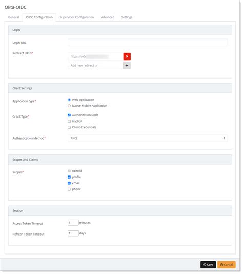 Okta OIDC Integration