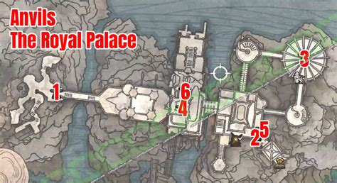 Blades Of Fire Forgers Anvil Locations The Royal Palace