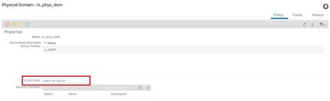 排除地址aci故障代码f0467故障： Invalid Vlan， Invalid Path， Encap Already In Use