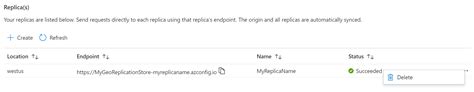 Enable Geo Replication Microsoft Learn