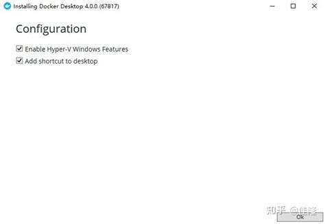 docker 在 windows10 上安装 知乎