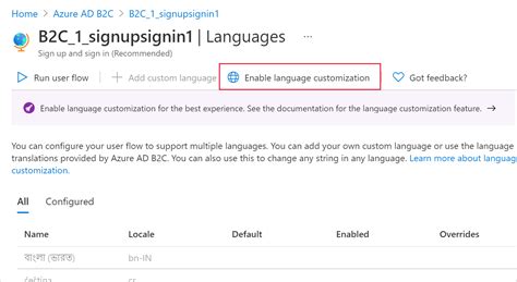 사용자 흐름에 대한 전화 등록 및 로그인 설정 Azure Ad B2c Microsoft Learn