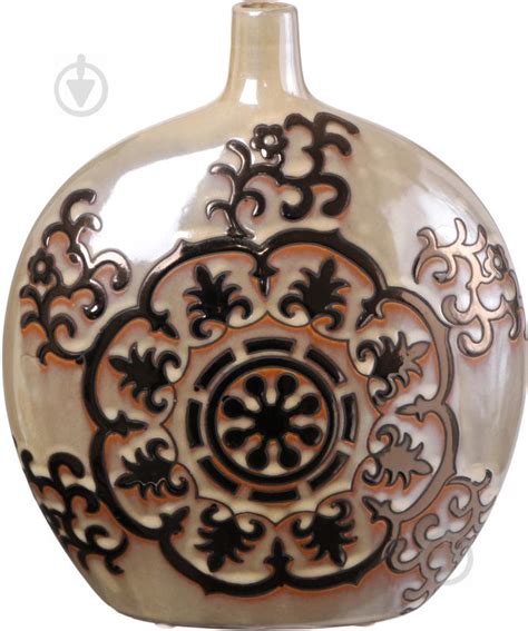 ᐉ Ваза керамічна бежева Восток 24 5 см • Краща ціна в Києві Україні