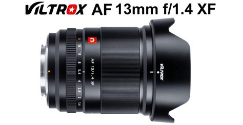 Viltrox AF 13mm F 1 4 Pro XF Firmware Update Released Fuji Rumors