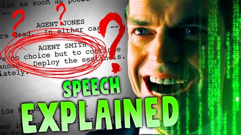 Matrix Quotes Agent Smith