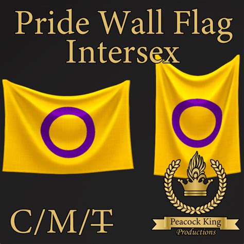 Second Life Marketplace Pkp Intersex Pride Wall Flags