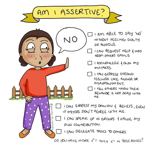 Journey To Wellness On Instagram “am I Assertive A Checklist Of