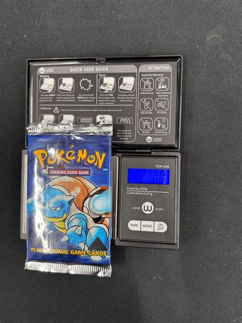 1999 Pokémon Base Set Pack Triangle Error Blastoise Art Heavy Collectors Club